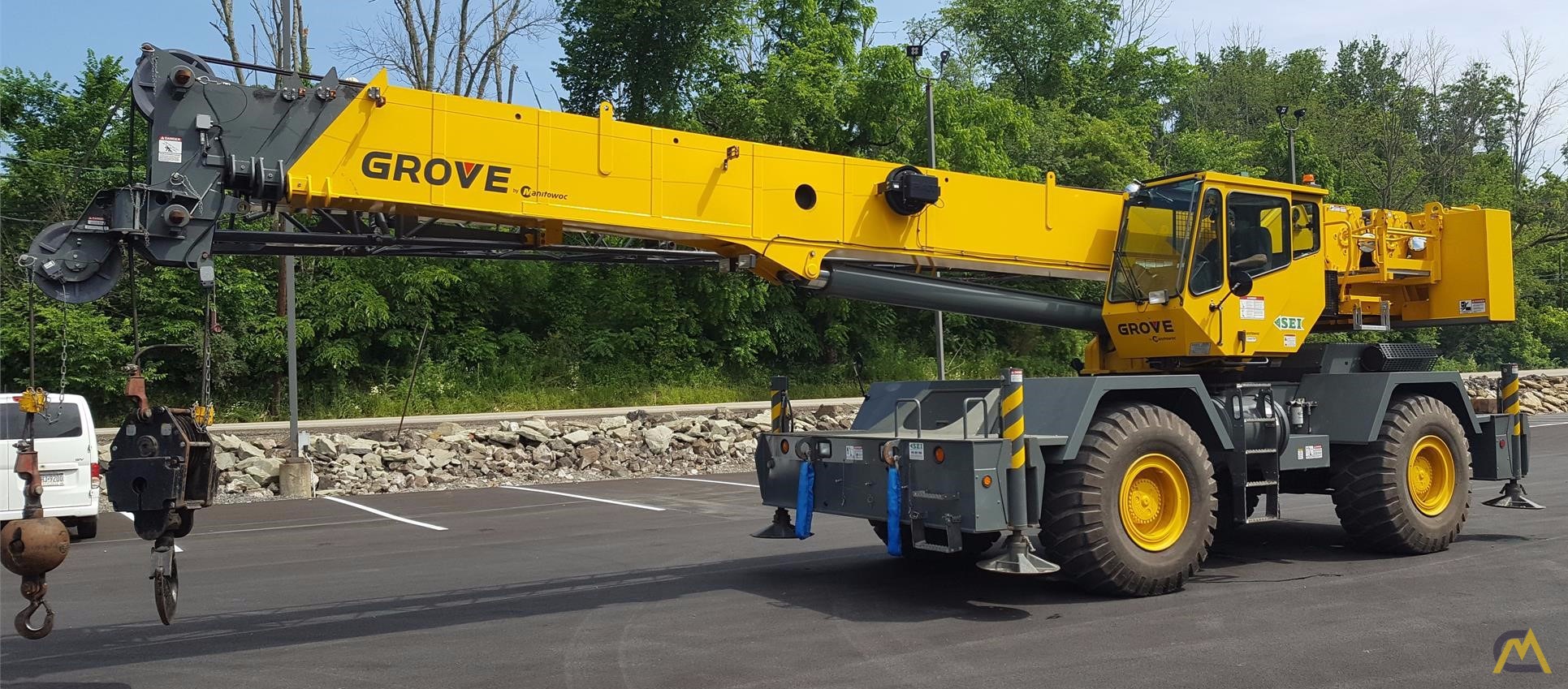 2013 GROVE RT650E For Sale Grove Rough Terrain Cranes Hoists & Material ...