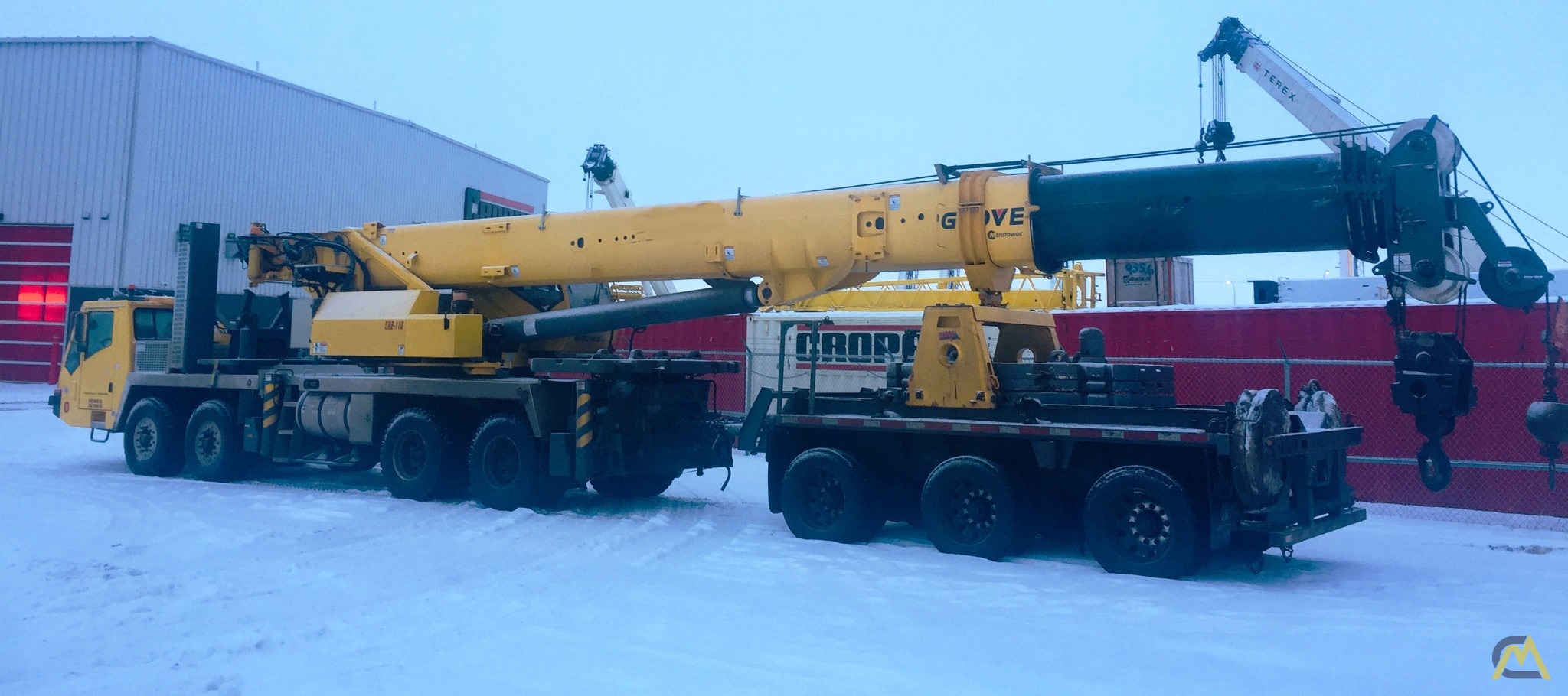 2013 Grove TMS9000E 130-Ton Telescopic Truck Crane For Sale Hoists ...
