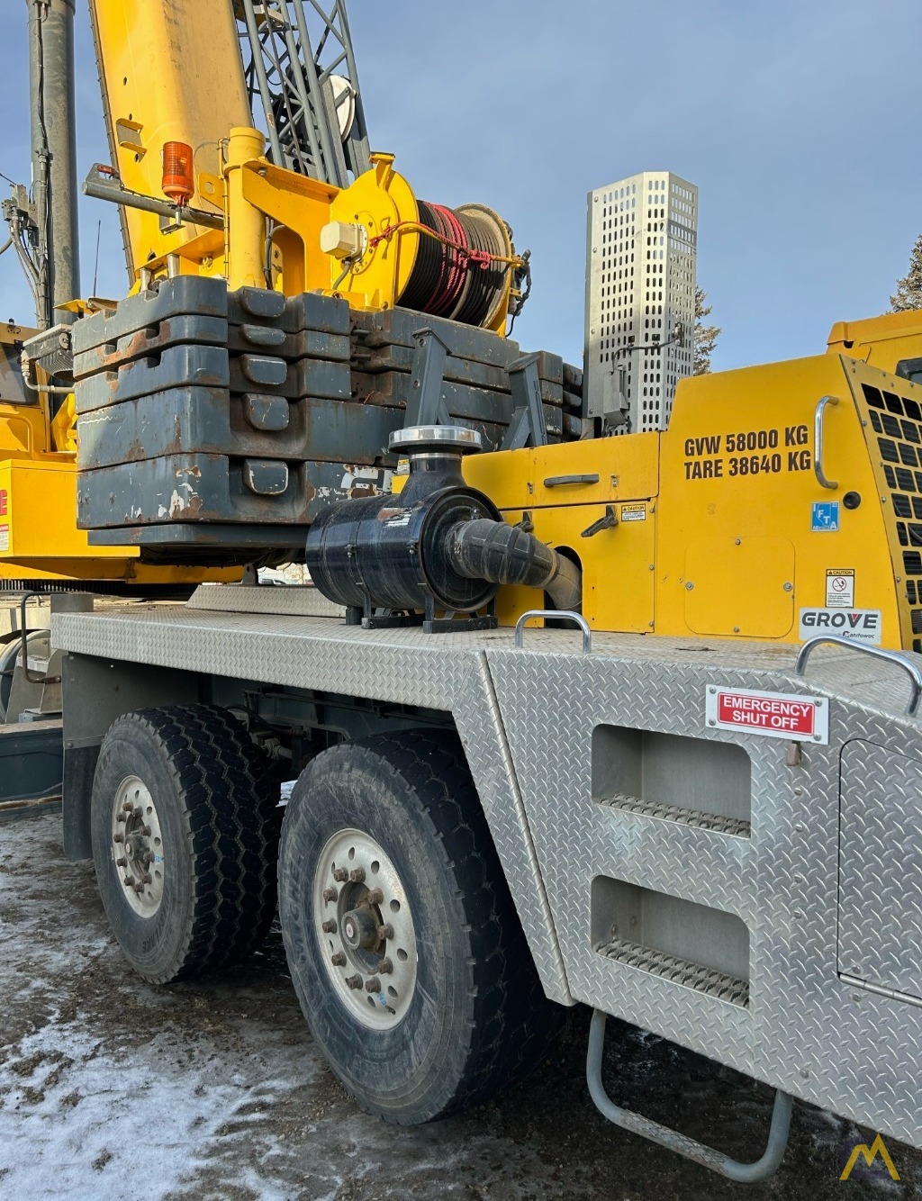 2013 Grove TMS9000E Telescopic Truck Crane For Sale Hoists & Material ...