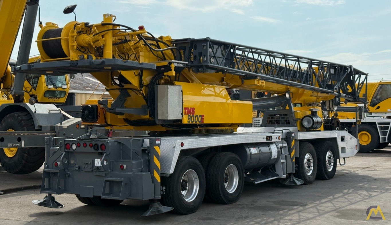 2013 Grove TMS9000E Telescopic Boom Hydraulic Truck Crane For Sale ...