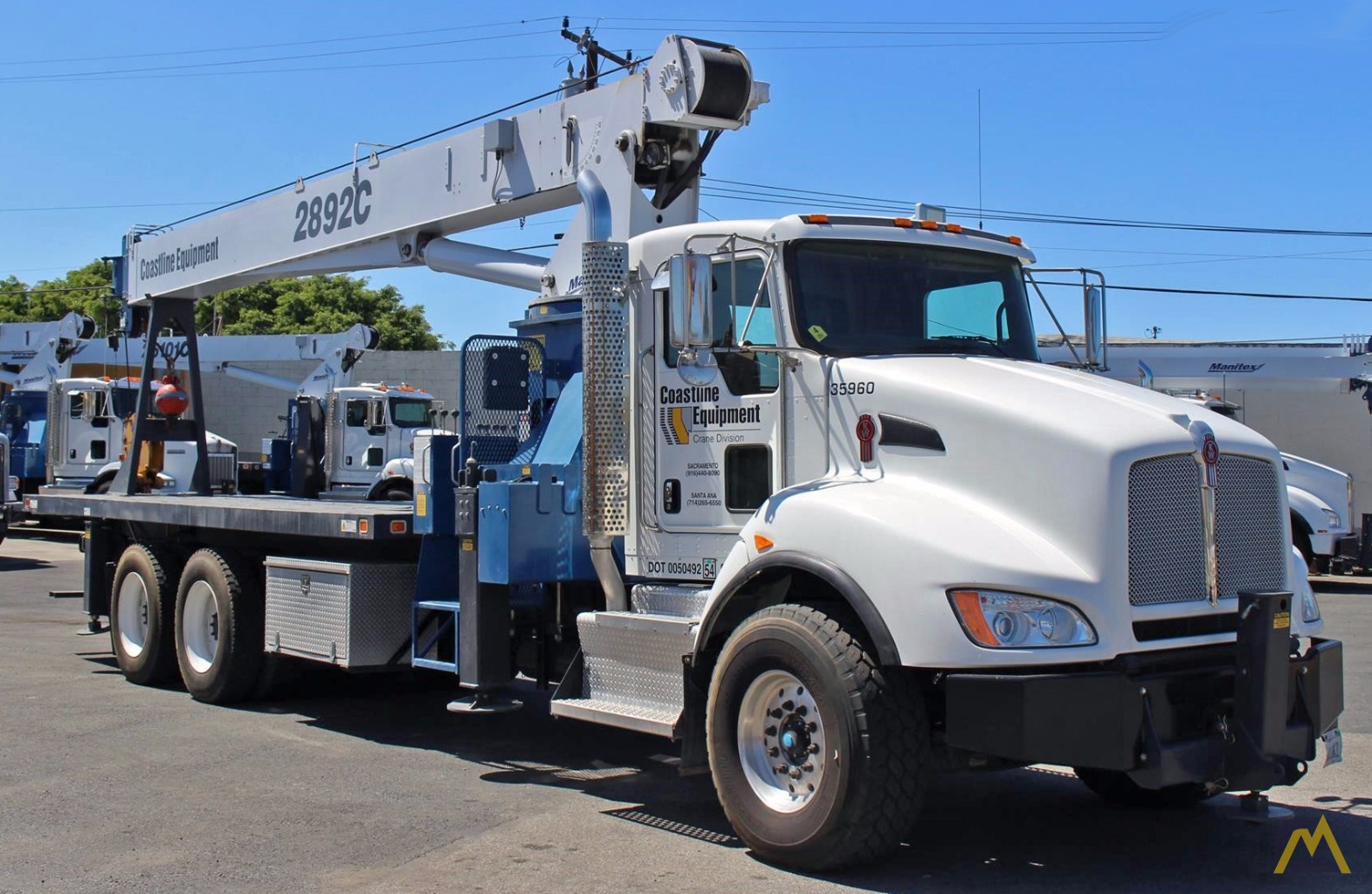 2013 MANITEX 2892C For Sale or Rent Manitex Boom Trucks Cranes Hoists ...