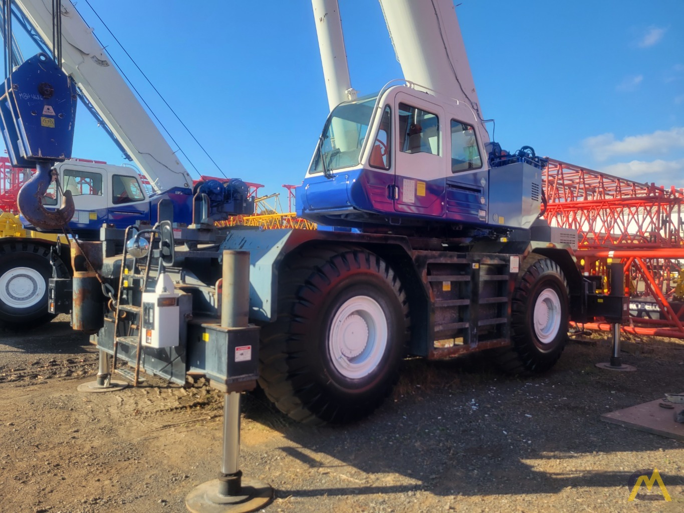 2013 Tadano GR-1000XL-2 100-Ton Rough Terrain Crane For Sale Hoists & Material Handlers 21647 ...