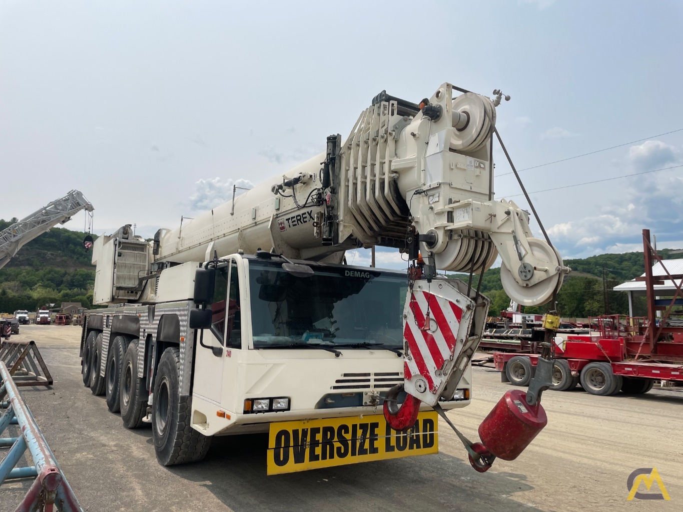 2013 Terex Demag AC 200-1 240-Ton 5-Axle All Terrain Crane For Sale ...