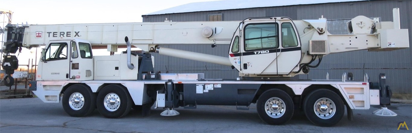 2013 Terex T 780 80-Ton Telescopic Truck Crane For Sale Hoists ...