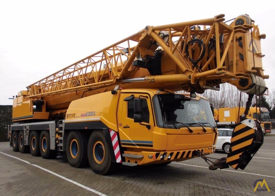 2014 GROVE GMK6350L For Sale Grove All Terrain Cranes Hoists & Material ...