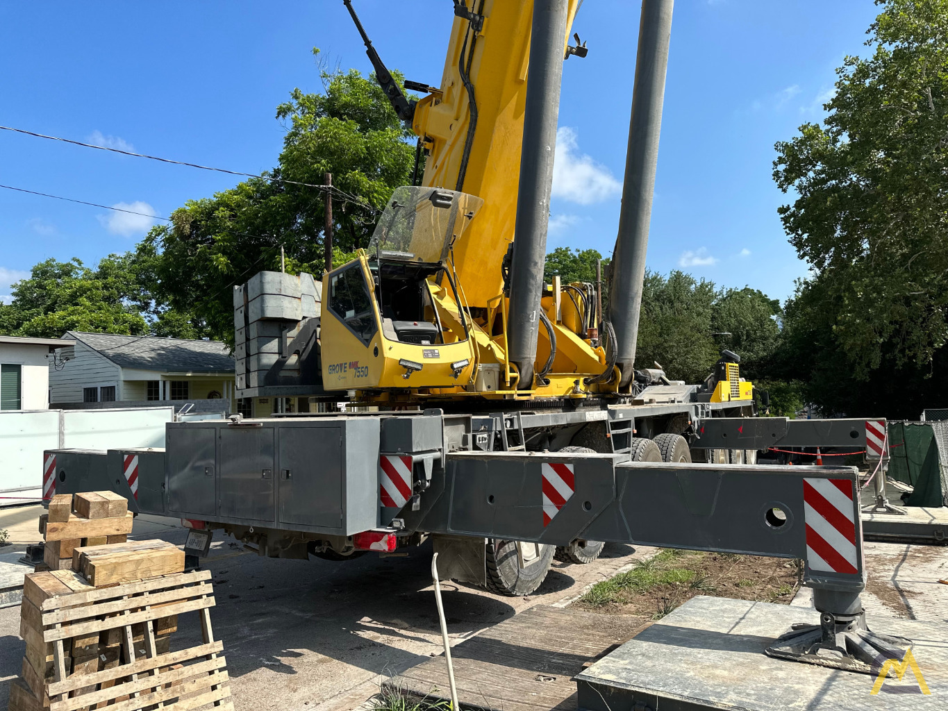 2014 Grove GMK7550 550-Ton All Terrain Crane For Sale Hoists & Material ...