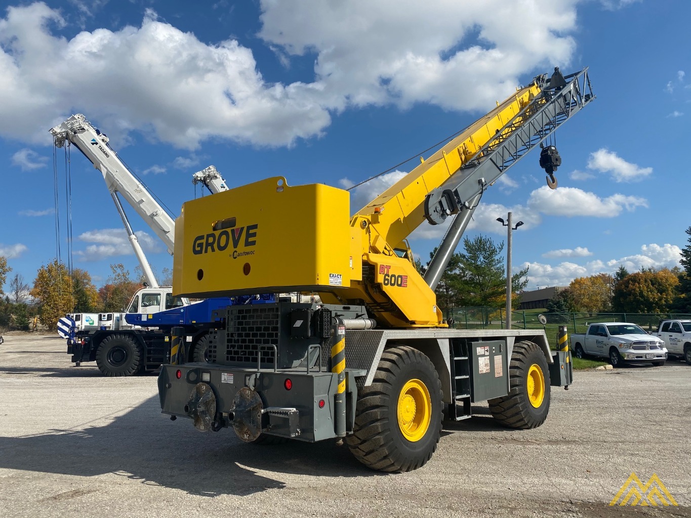 2014 Grove RT650E 50-Ton Rough Terrain Crane For Sale Hoists & Material ...