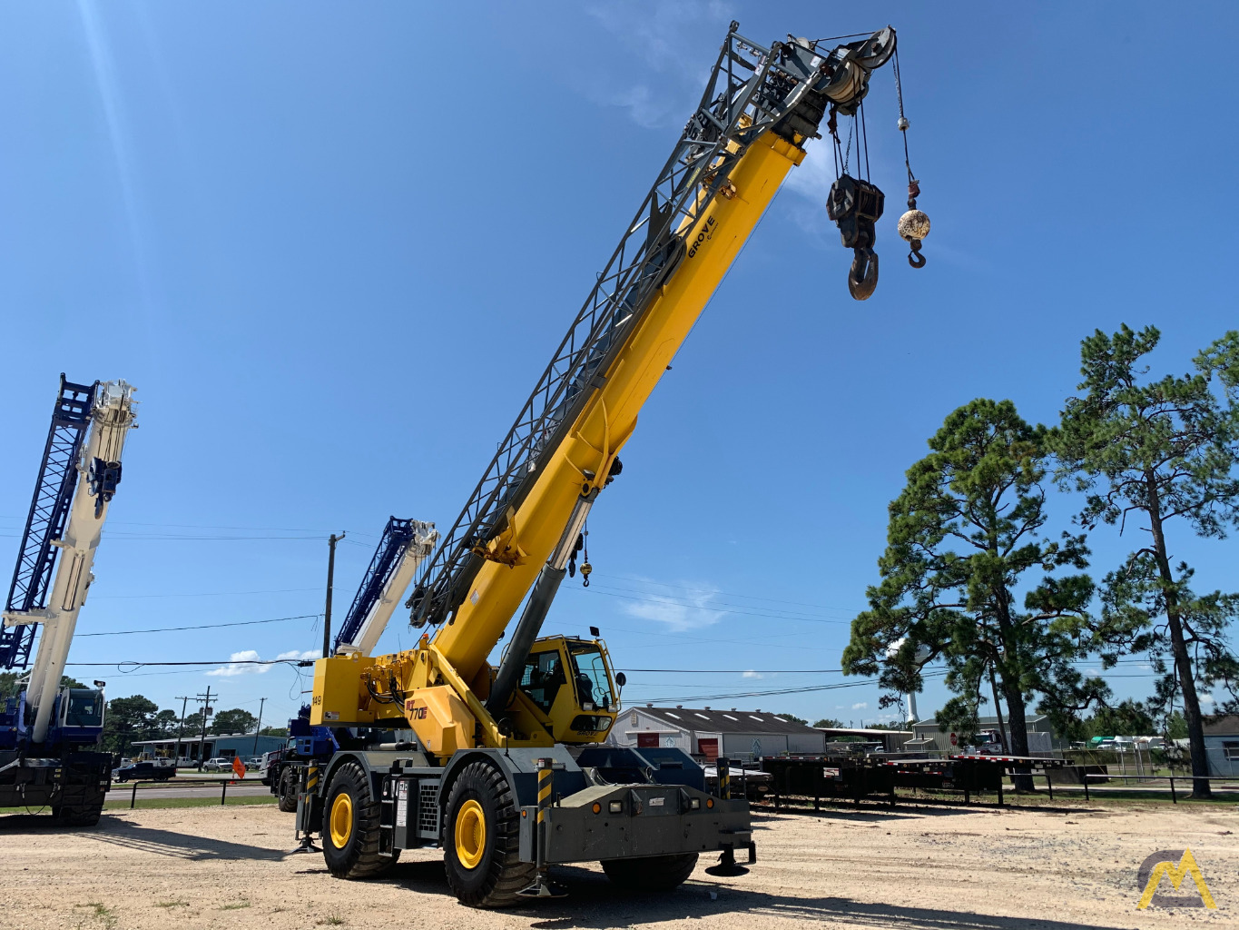 2014 Grove RT770E 70-Ton Rough Terrain Crane For Sale & Material ...