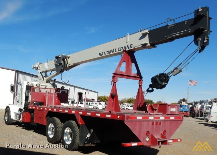 National Series 500E2 / 571E2 Boom Truck on 2014 Peterbilt 365 For Sale (Auction) Crane Trucks ...