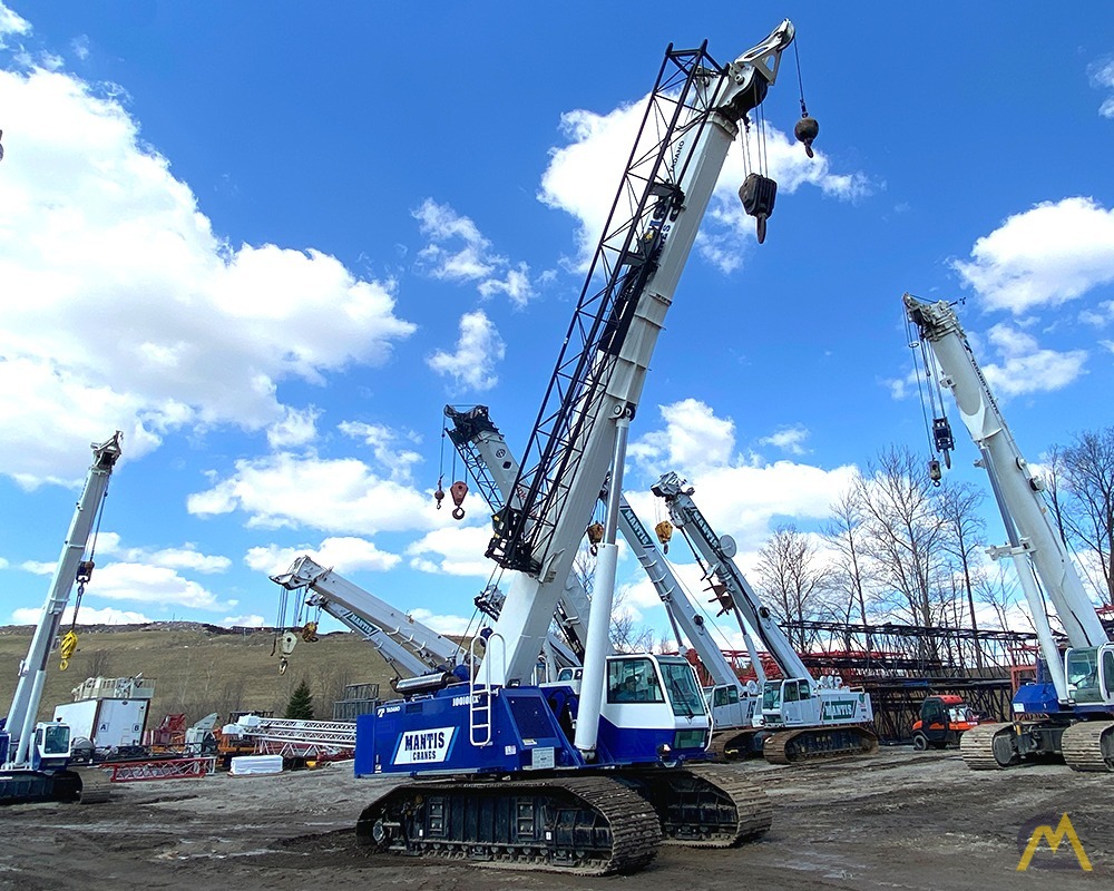 2014 Tadano Mantis 10010MX 50-Ton Telecrawler For Sale Crawler Cranes ...