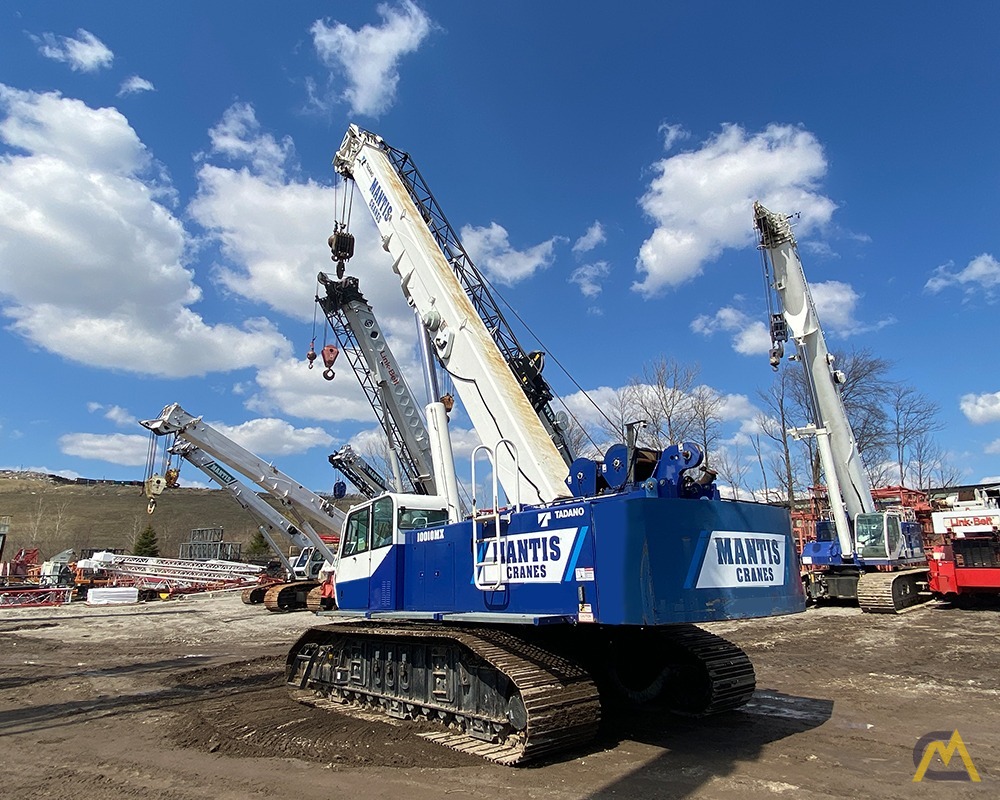 2014 Tadano Mantis 10010MX 50-Ton Telecrawler For Sale Crawler Cranes ...