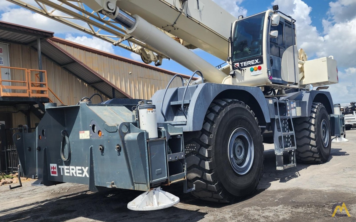 2014 Terex Quadstar 1100 110-Ton Rough Terrain Crane For Sale Hoists & Material Handlers 31977 ...