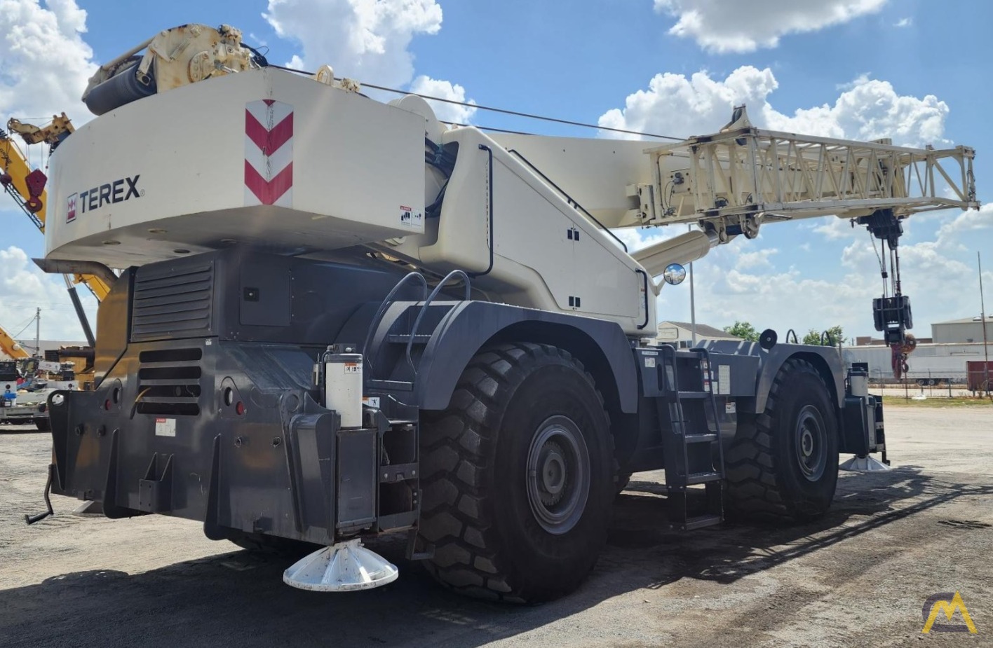 2014 Terex Quadstar 1100 110-Ton Rough Terrain Crane For Sale Hoists & Material Handlers 31977 ...