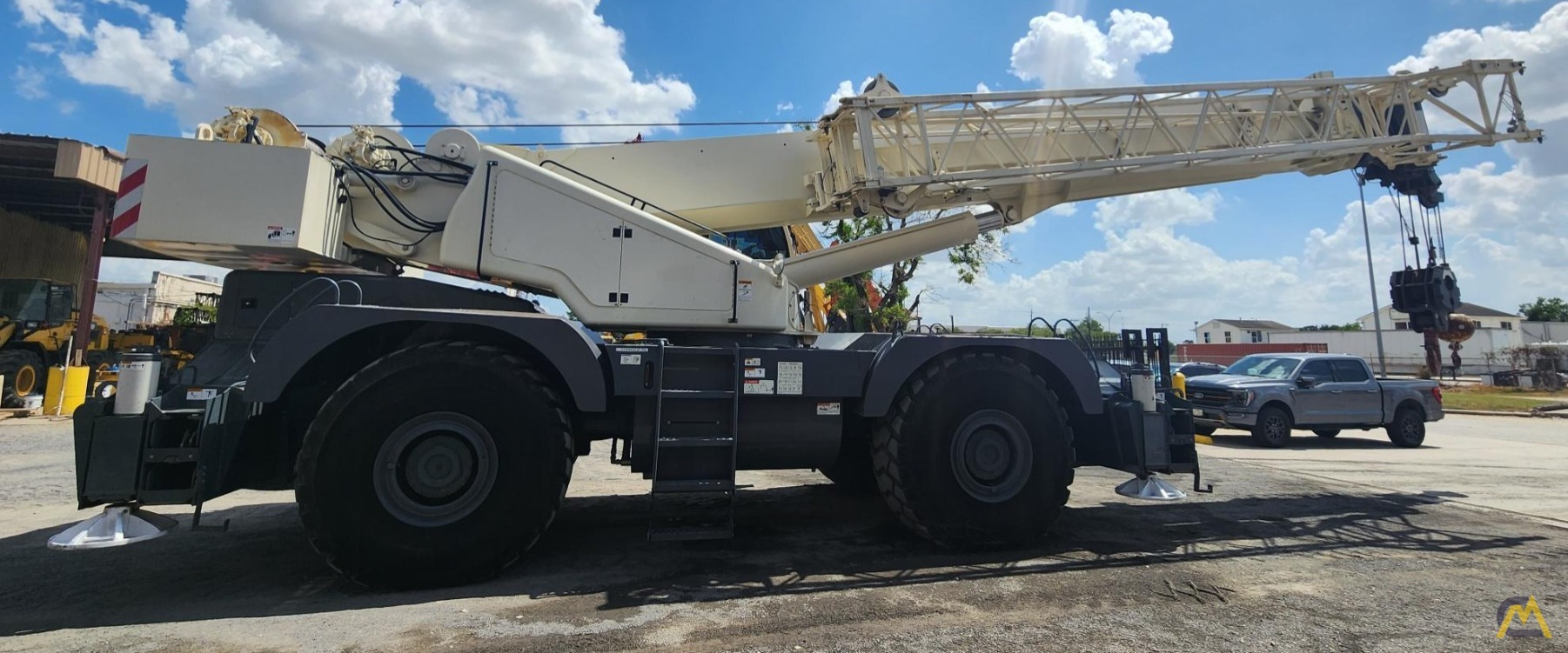 2014 Terex Quadstar 1100 110-Ton Rough Terrain Crane For Sale Hoists & Material Handlers 31977 ...