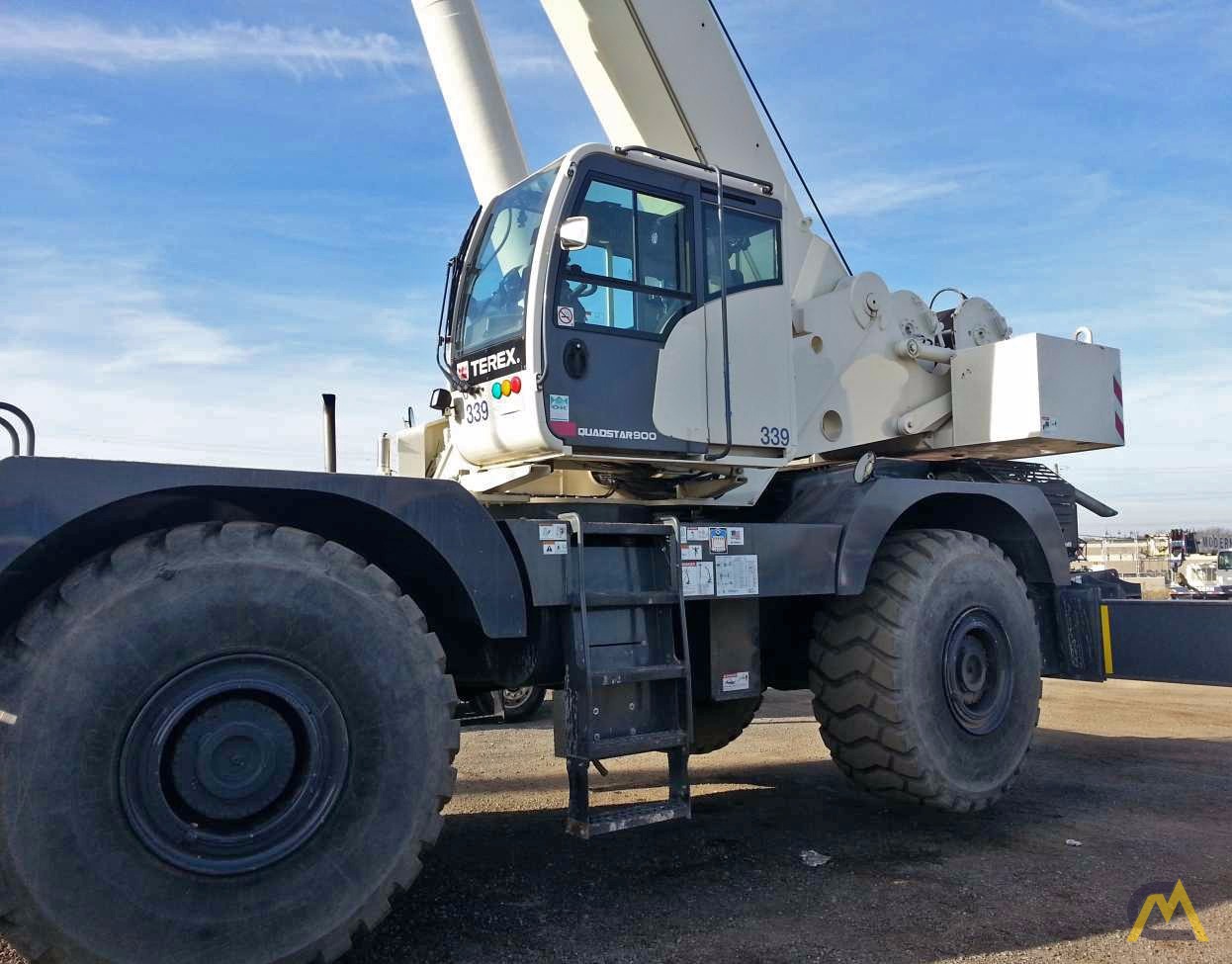 TEREX QUADSTAR 1100 110-ton Rough Terrain Crane For Sale or Rent Terex Hoists & Material ...
