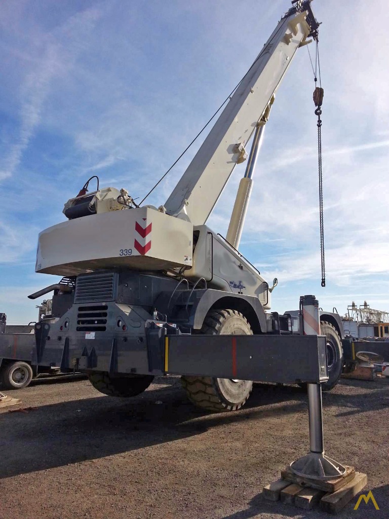 TEREX QUADSTAR 1100 110-ton Rough Terrain Crane For Sale or Rent Terex Hoists & Material ...