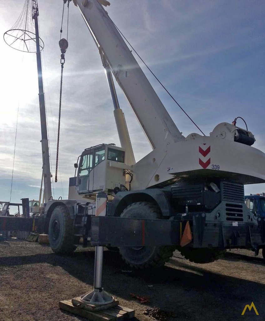 TEREX QUADSTAR 1100 110-ton Rough Terrain Crane For Sale or Rent Terex Hoists & Material ...