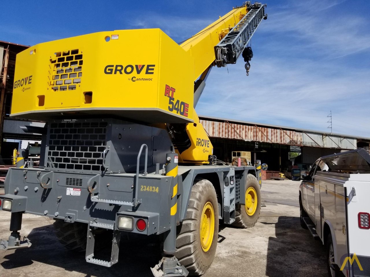 2015 Grove RT540E 40-Ton Rough Terrain Crane For Sale or Rent Hoists ...