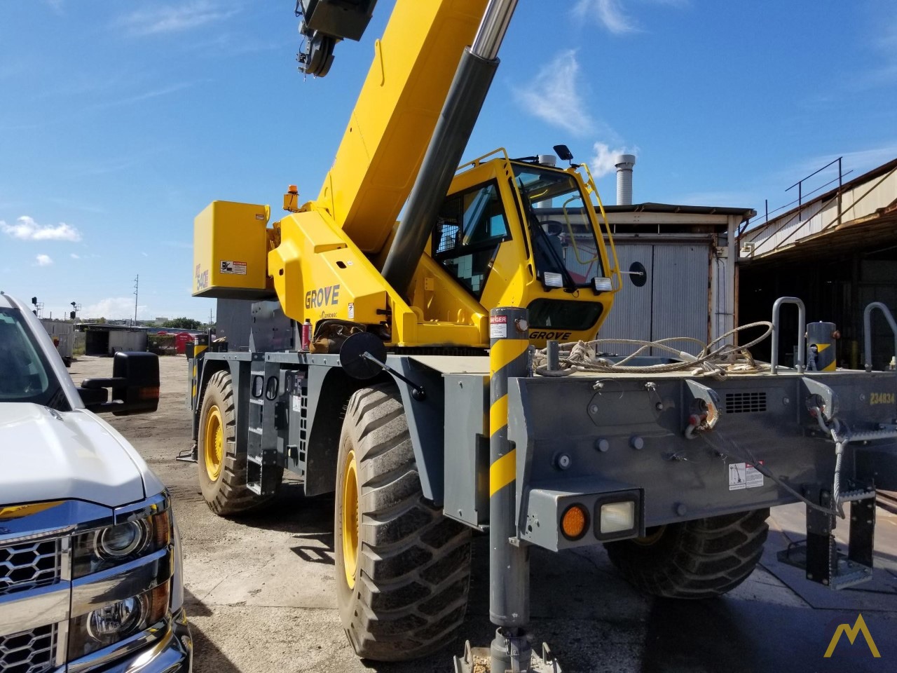2015 Grove RT540E 40-Ton Rough Terrain Crane For Sale or Rent Hoists ...