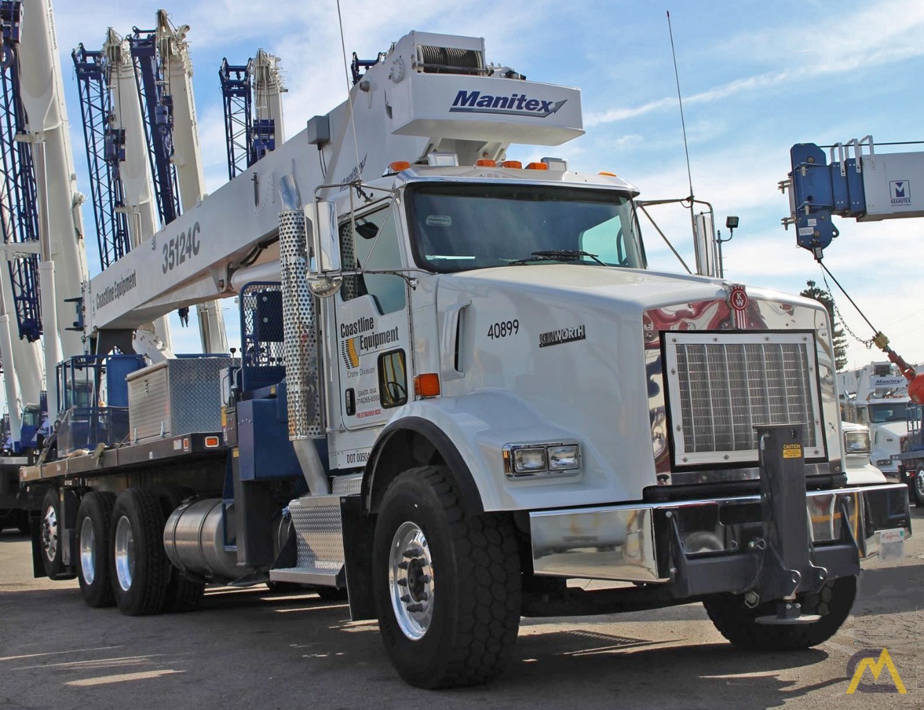 2015 MANITEX 35124C For Sale or Rent Manitex Boom Trucks Cranes Hoists ...