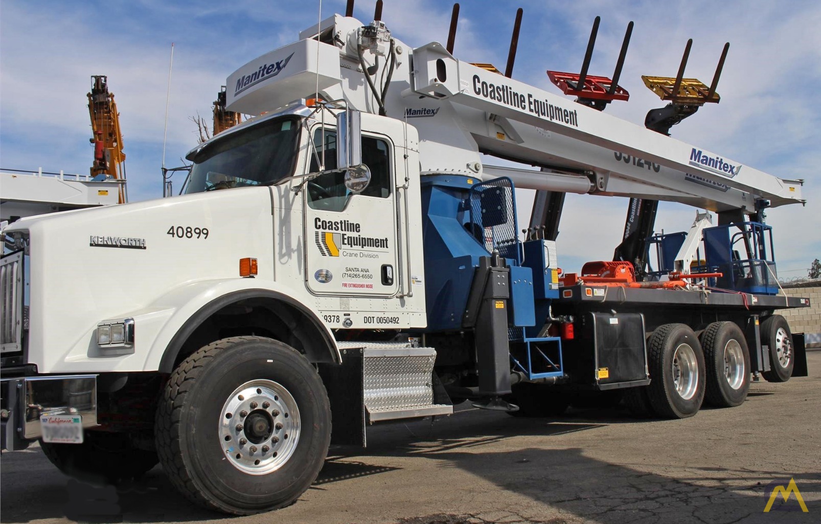 2015 MANITEX 35124C For Sale or Rent Manitex Boom Trucks Cranes Hoists ...