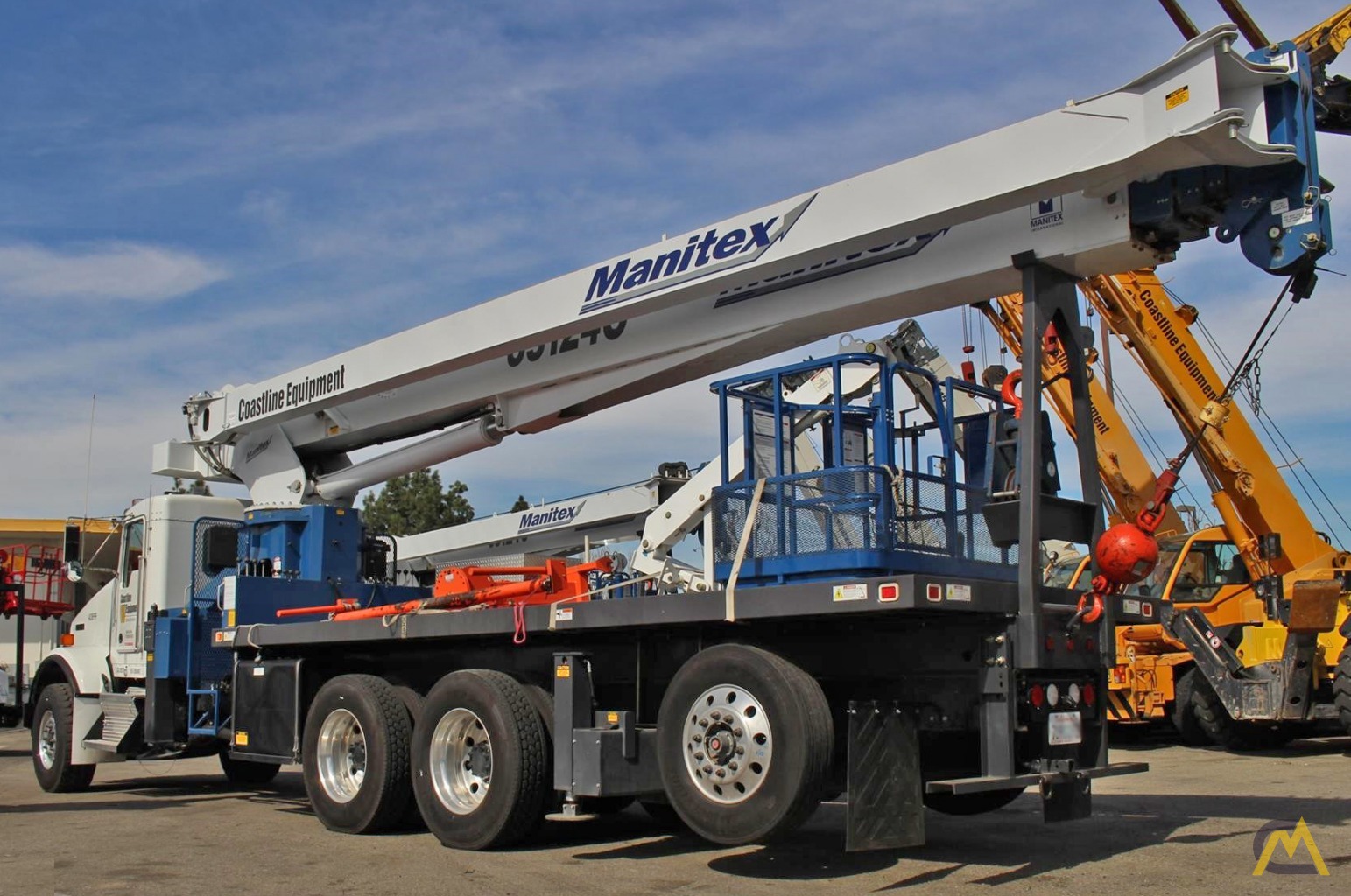 2015 MANITEX 35124C For Sale or Rent Manitex Boom Trucks Cranes Hoists ...