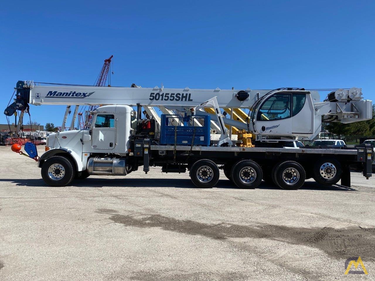 2015 Manitex 50155SHL 50-Ton Boom Truck Crane For Sale Trucks Hoists ...