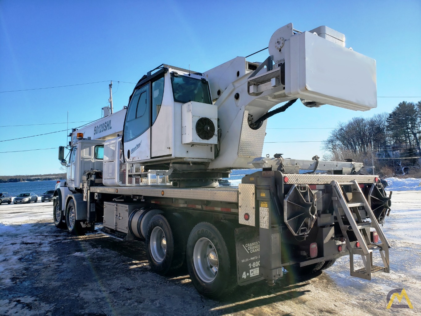 2015 Manitex Model 50128SHL 50-Ton Boom Truck Crane For Sale Trucks ...