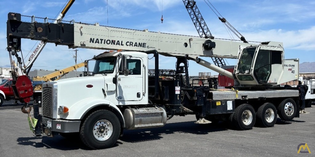 National Series NBT40 NBT40-127 Boom Truck Crane on Peterbilt 365 For ...
