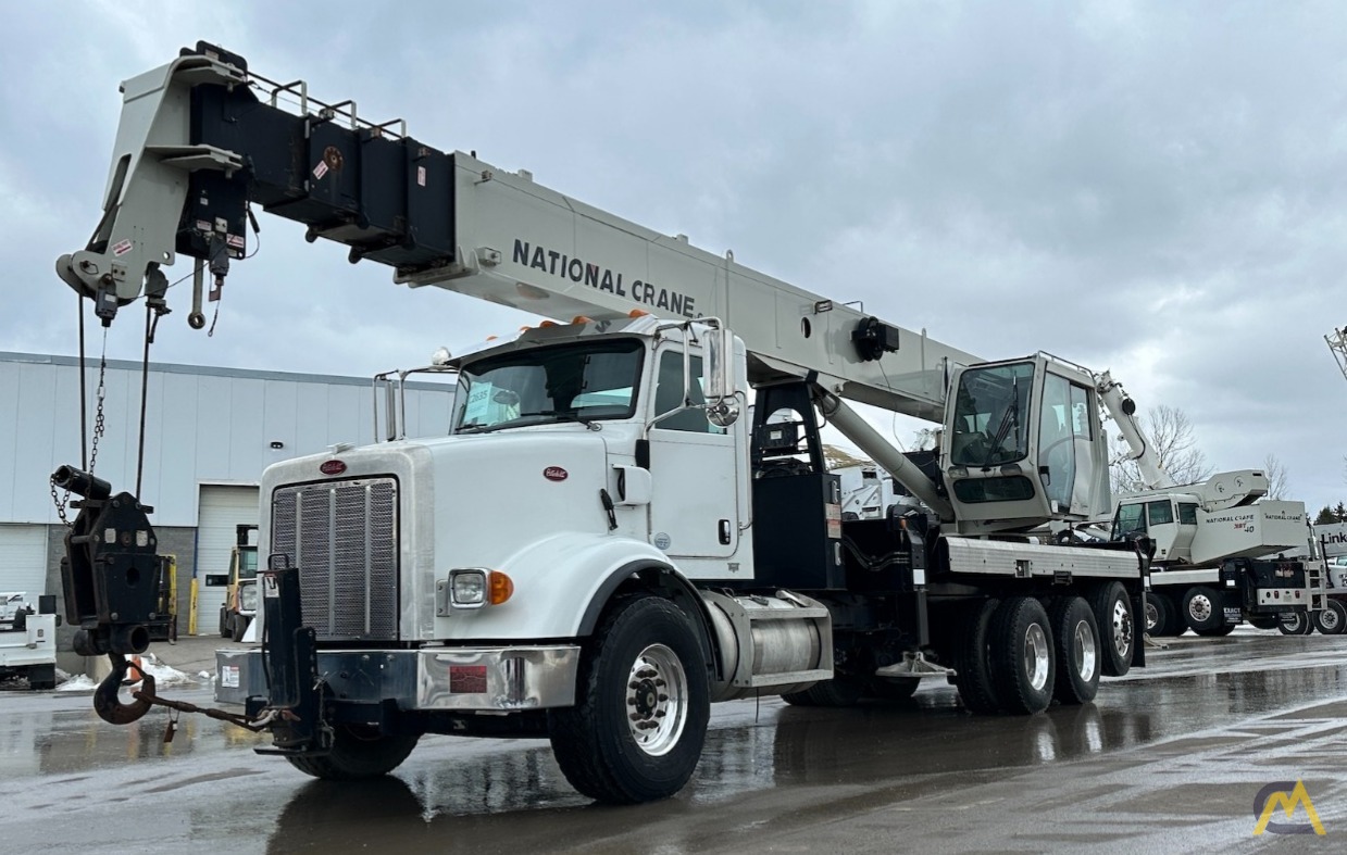 National Series NBT40 / Model NBT40-127 Boom Truck Crane on Peterbilt ...