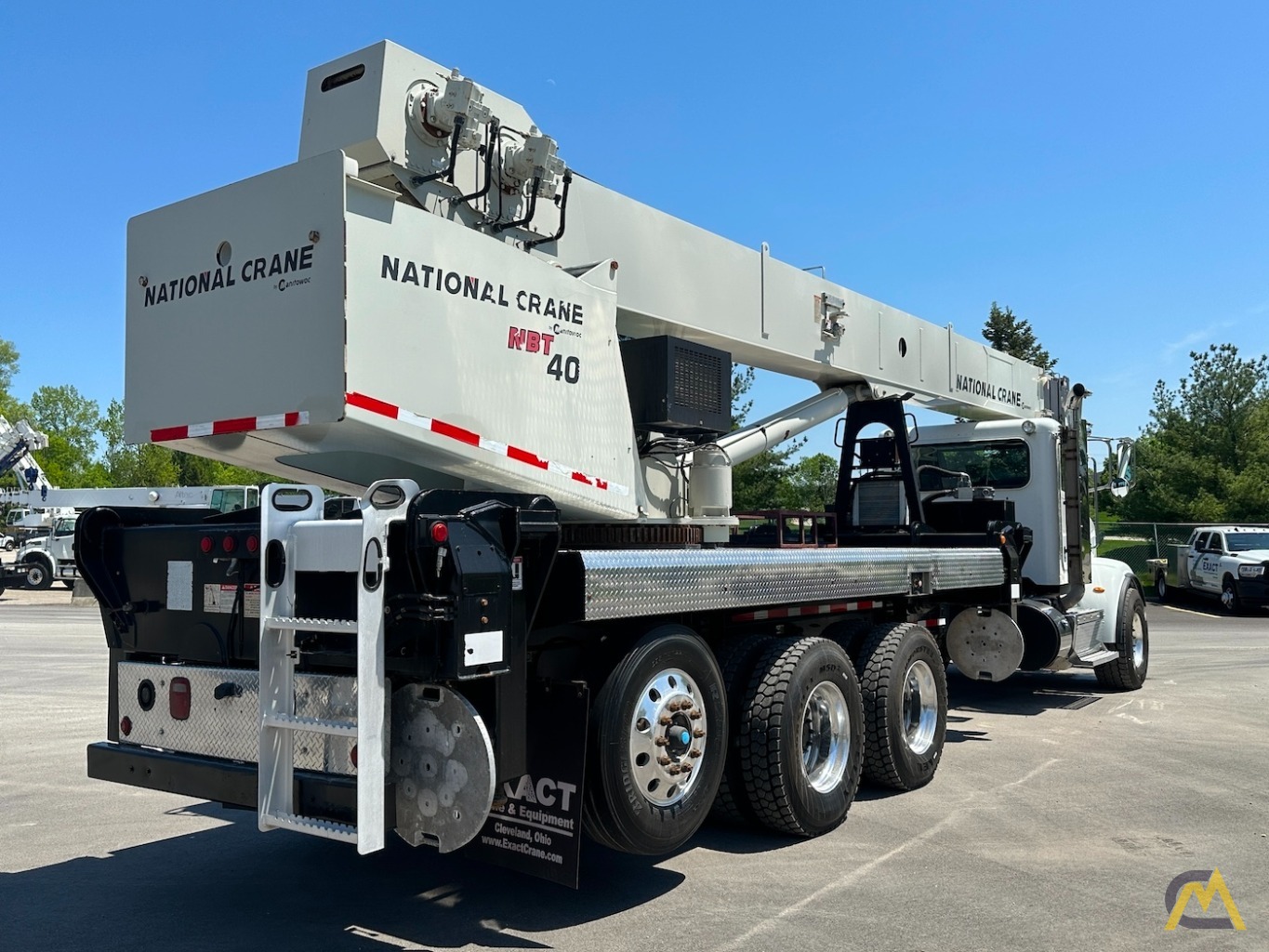 National NBT40 Boom Truck Crane on Peterbilt 365 For Sale Trucks Hoists & Material Handlers ...
