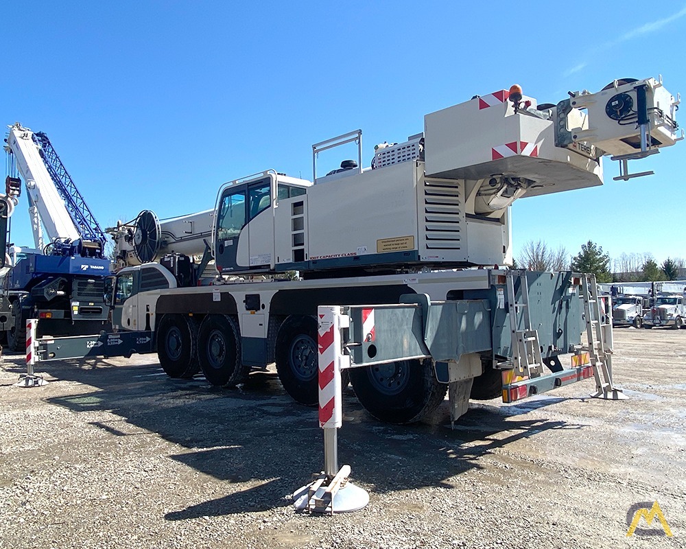 2015 Terex Demag AC 100-4L 120-Ton All Terrain Crane For Sale Hoists ...