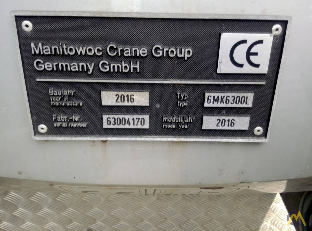 2016 Grove GMK 6300L 350-Ton All Terrain Crane For Sale Hoists ...