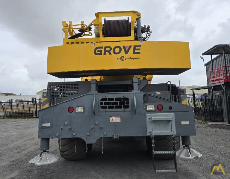 2016 Grove GRT8100 Rough Terrain Crane For Sale or Rent Hoists ...