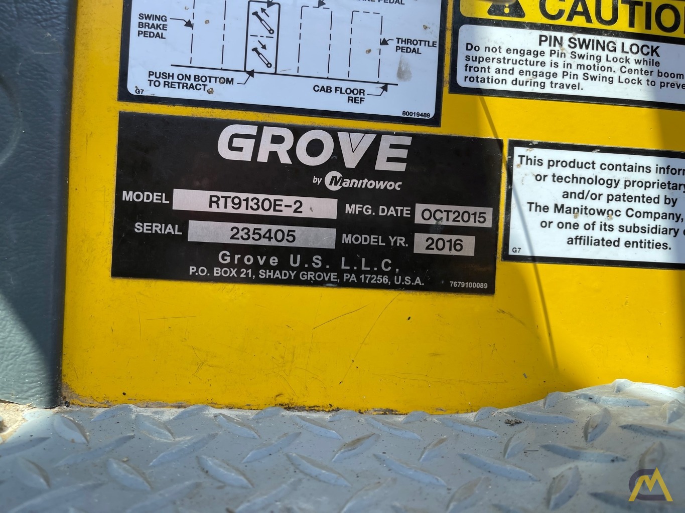 2016 Grove RT9130E-2 130-Ton Rough Terrain Crane For Sale Hoists ...