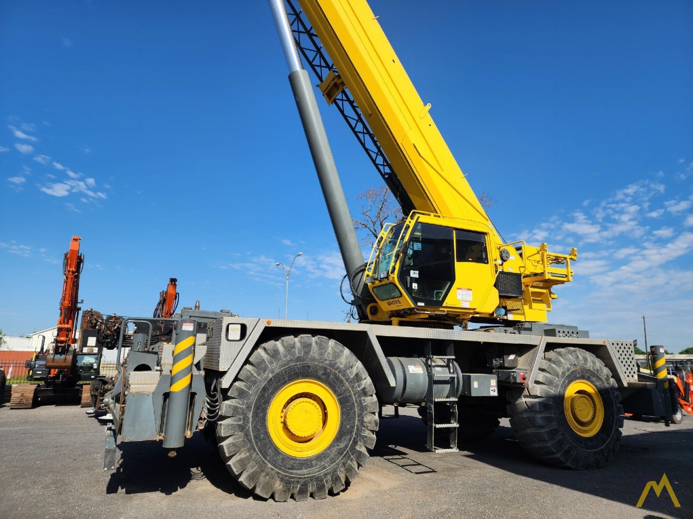 2016 Grove RT9130E-2 130-Ton Rough Terrain Crane For Sale Hoists ...