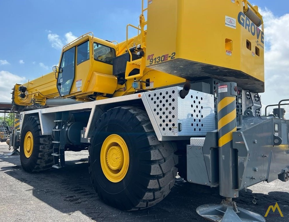 2016 Grove RT9130E-2 130-Ton Rough Terrain Crane For Sale Hoists ...