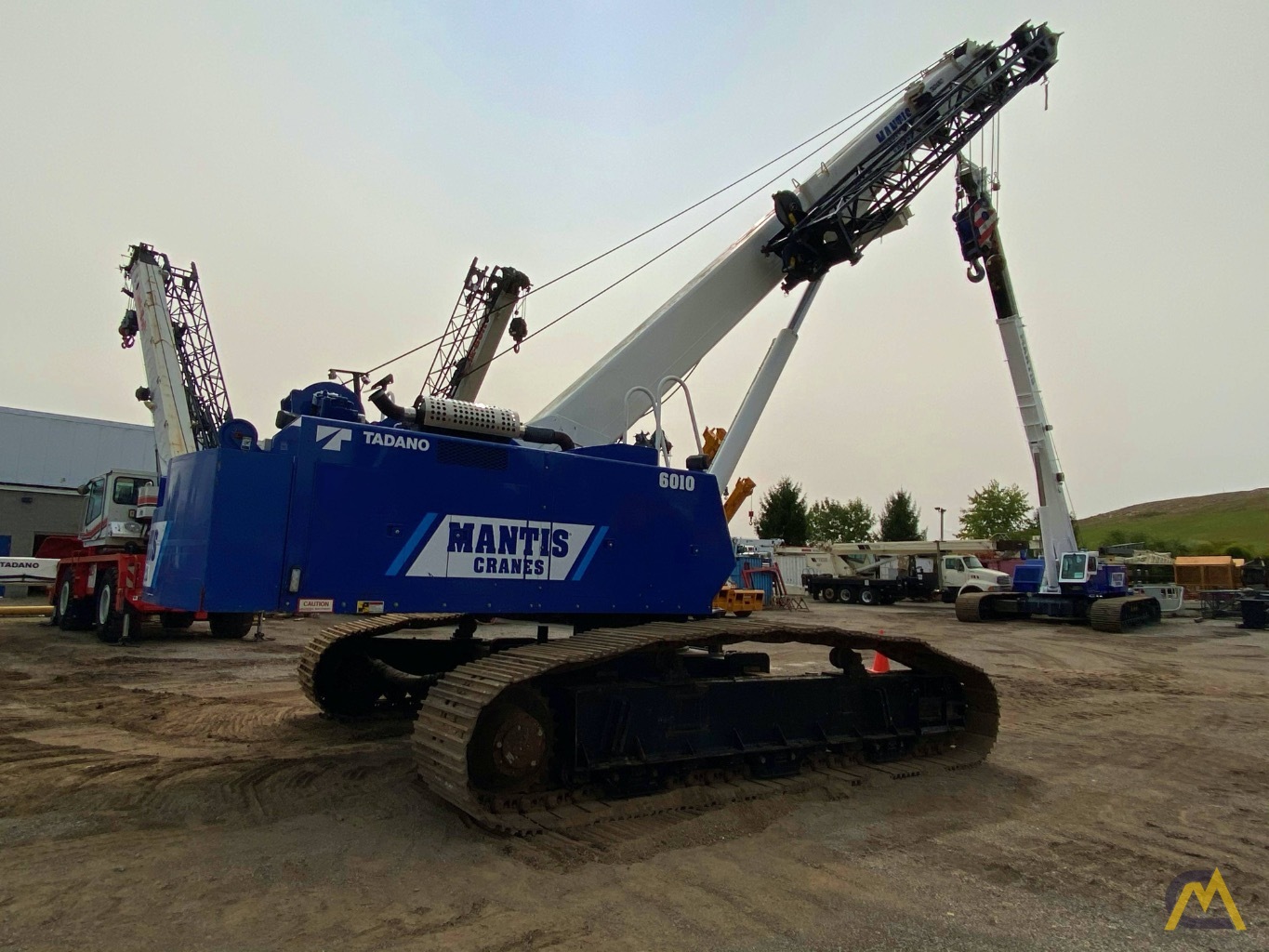 2016 Tadano Mantis 6010 30-Ton Telescopic Crawler Crane For Sale Hoists ...