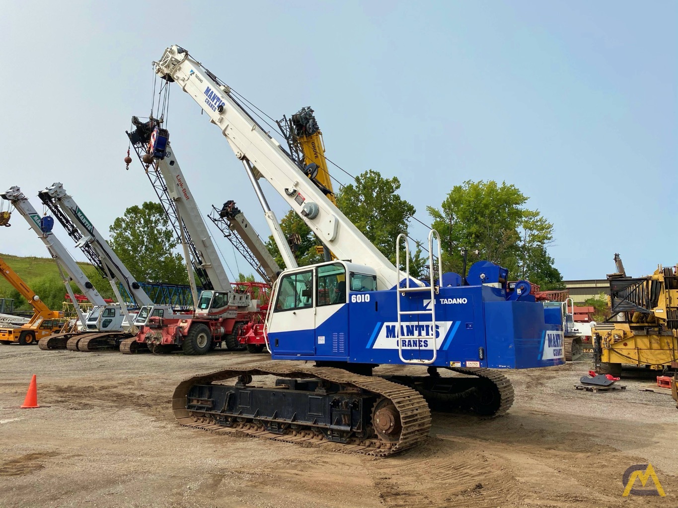 2016 Tadano Mantis 6010 30-Ton Telescopic Crawler Crane For Sale Hoists ...