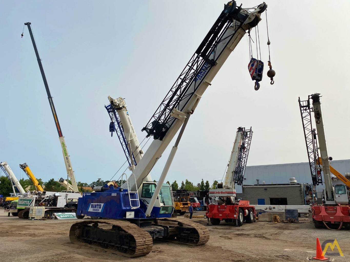 2016 Tadano Mantis 6010 30-Ton Telescopic Crawler Crane For Sale Hoists ...