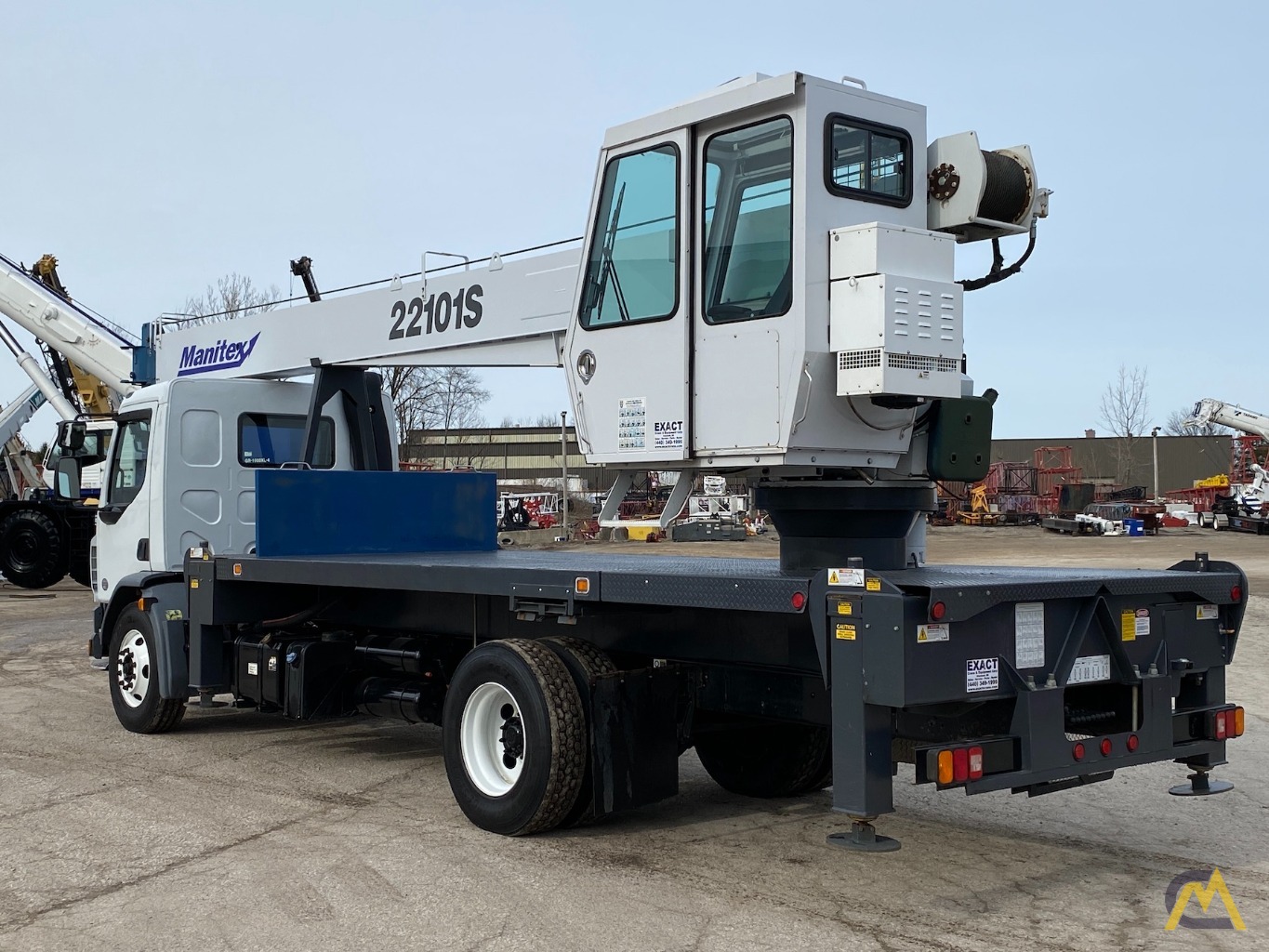 2017 Manitex 22101S 22-Ton Boom Truck Crane For Sale Trucks Hoists ...