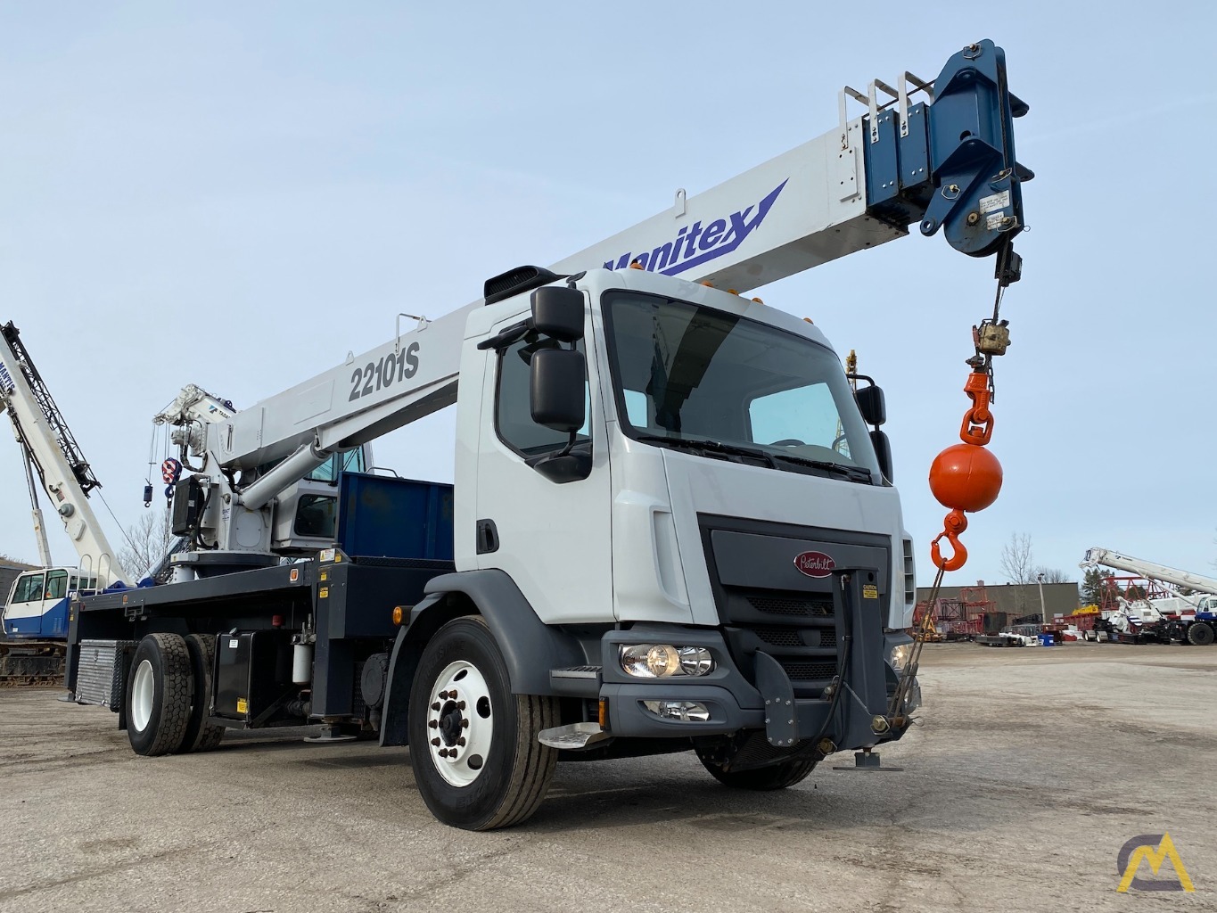 2017 Manitex 22101S 22-Ton Boom Truck Crane For Sale Trucks Hoists ...