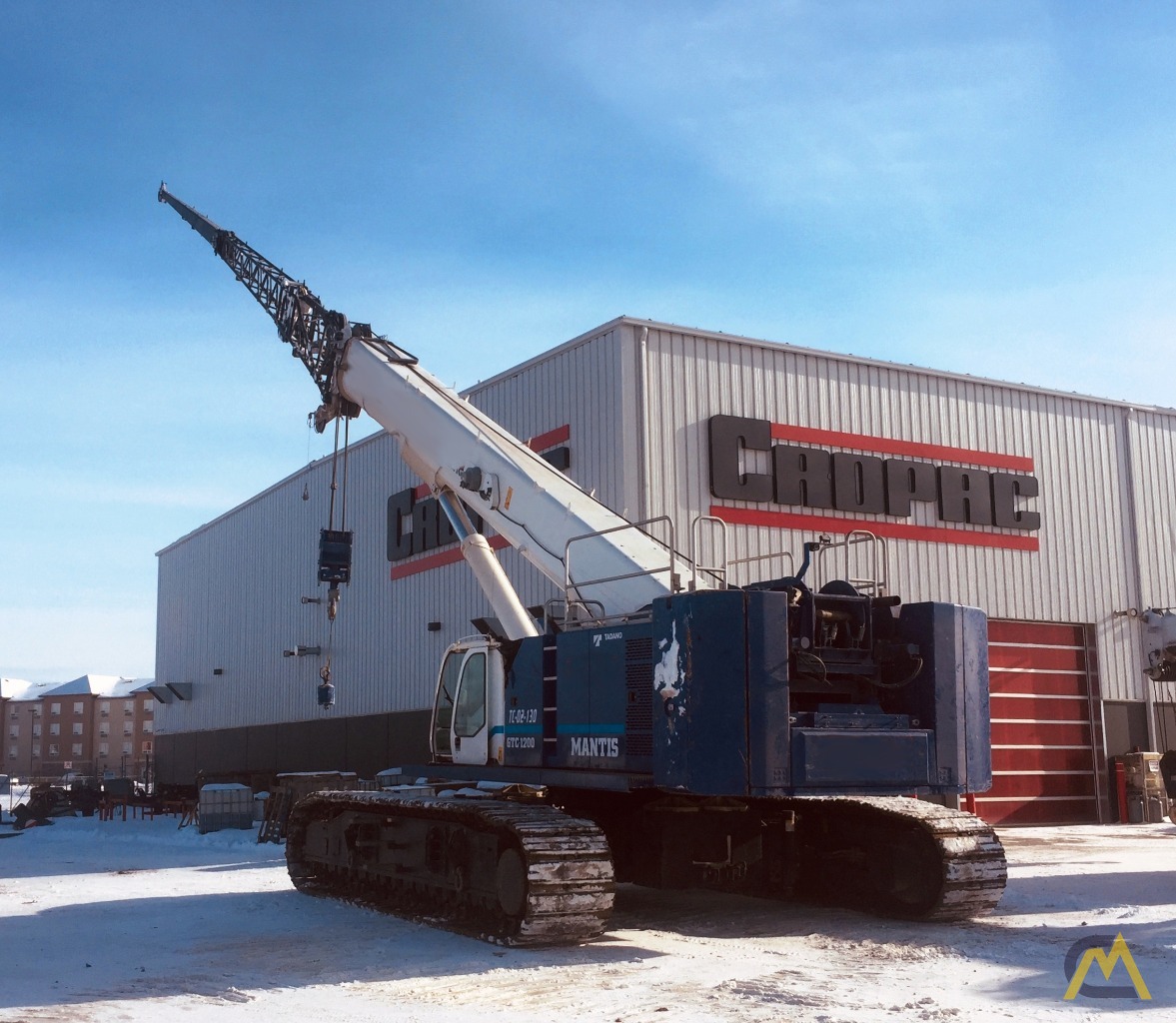 2017 Tadano GTC-1200 130-Ton Telescopic Crawler Crane For Sale or Rent ...