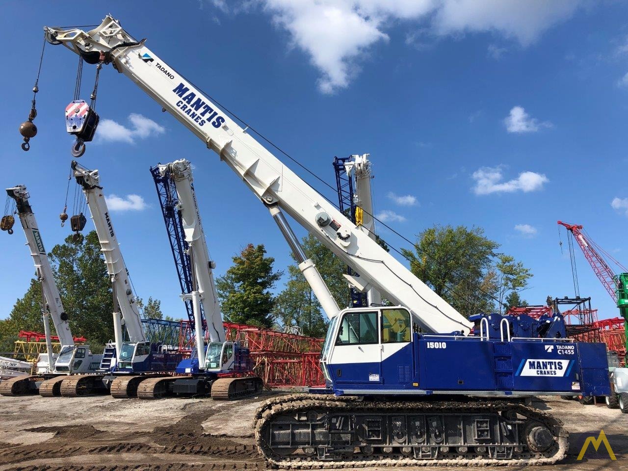 2017 Tadano-Mantis 15010 77-Ton Telescopic Crawler Crane For Sale or ...