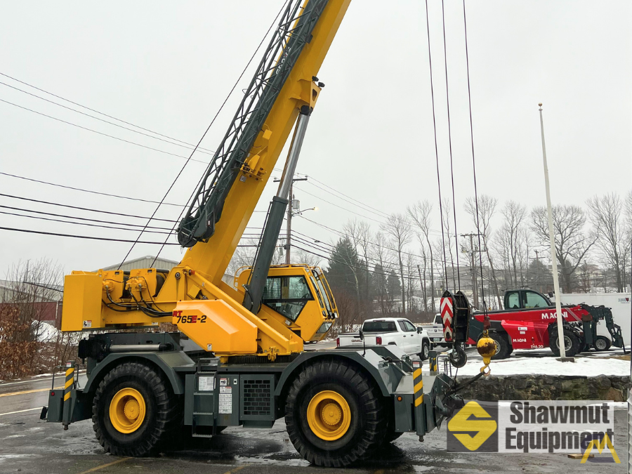 2018 Grove RT765E-2 65-Ton Hydraulic Rough Terrain Crane For Sale ...