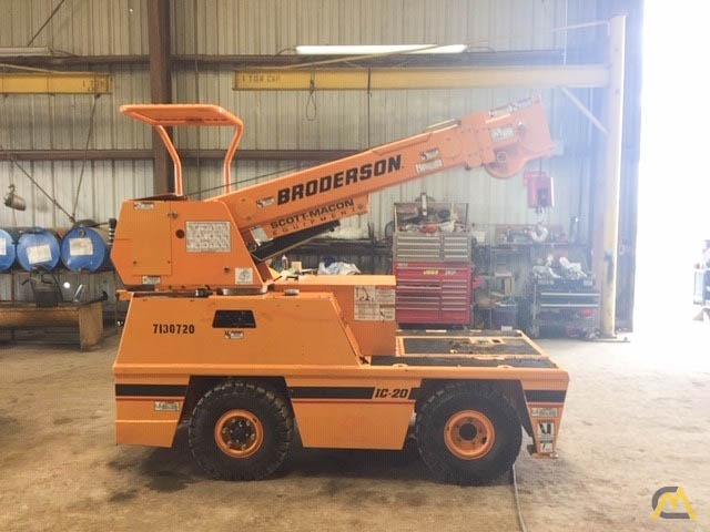 2019 Broderson IC-20-1K 2.5-Ton Industrial Carry Deck Crane For Sale or ...