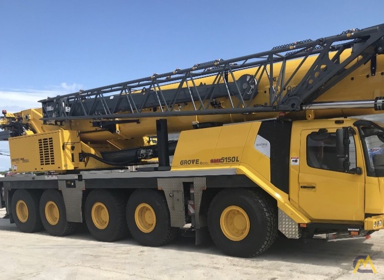 2019 Grove GMK5150L 175-Ton All Terrain Crane For Sale Hoists ...