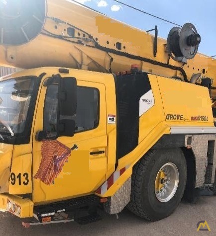 2019 Grove GMK5150L All Terrain Crane; CranesList ID: 839 For Sale ...