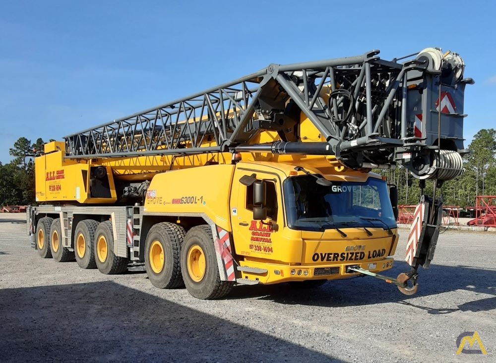 2019 Grove GMK6300L 350-Ton All Terrain Crane For Sale or Rent Hoists & Material Handlers 31739 ...