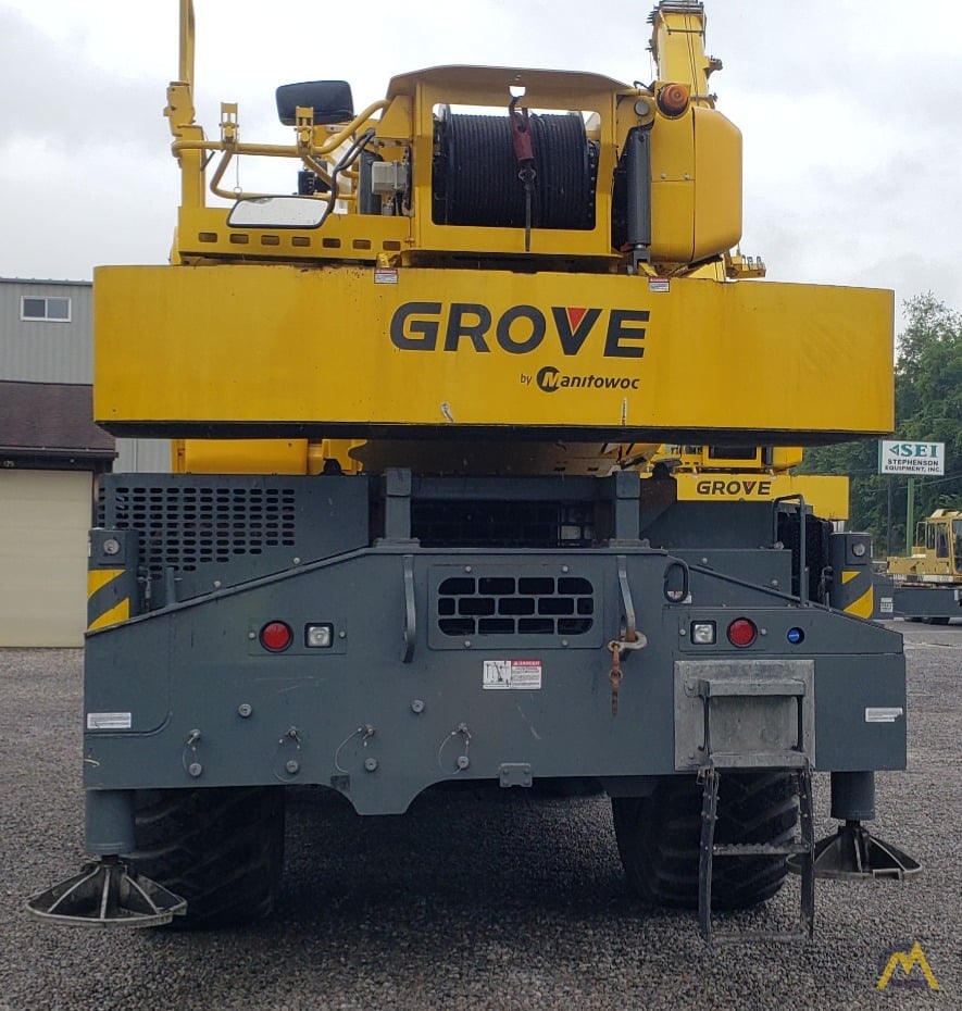 2019 Grove GRT8100 100-Ton Rough Terrain Crane For Sale or Rent Hoists ...